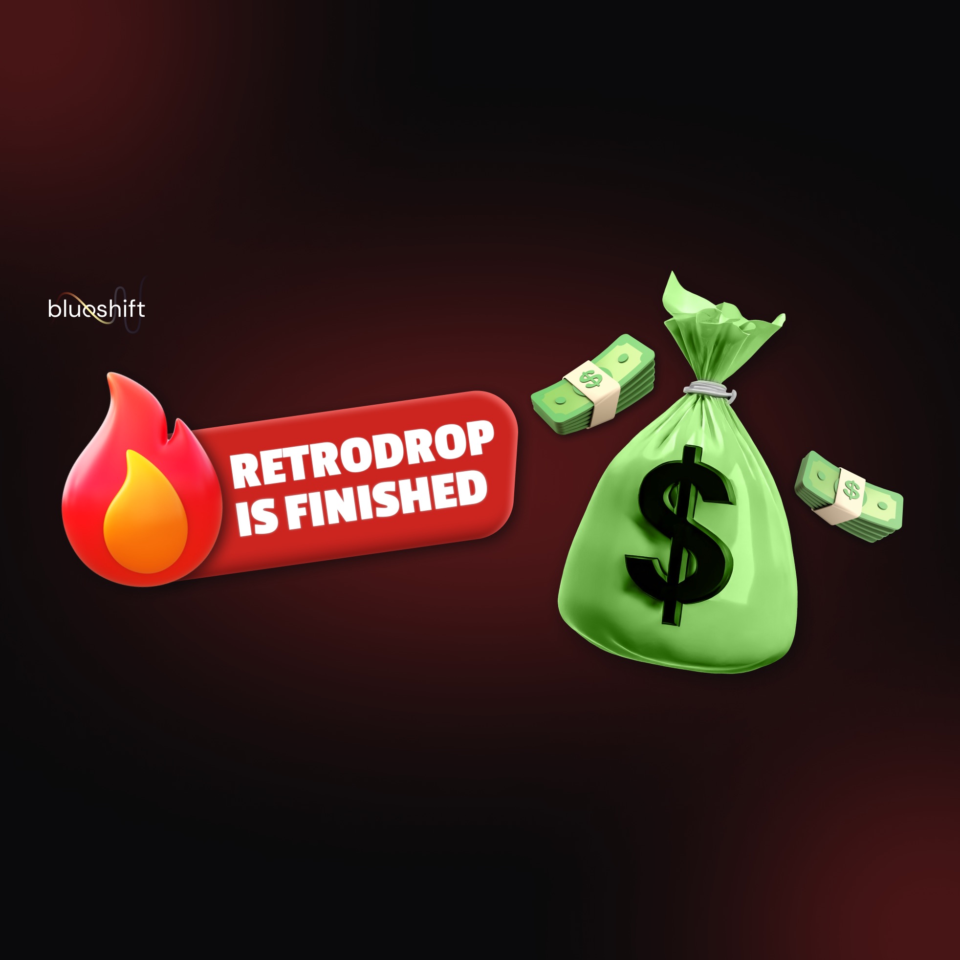 Retrodrop Reward Distribution and Campaign Recap - Blueshift